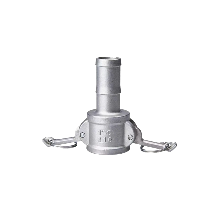 SS Camlock Quick adapters - male insertion X female coupling - 1-1/2"