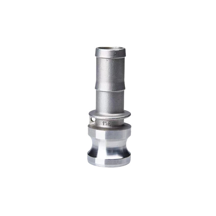 SS Camlock Quick adapters - male insertion X male coupling - 1/2"